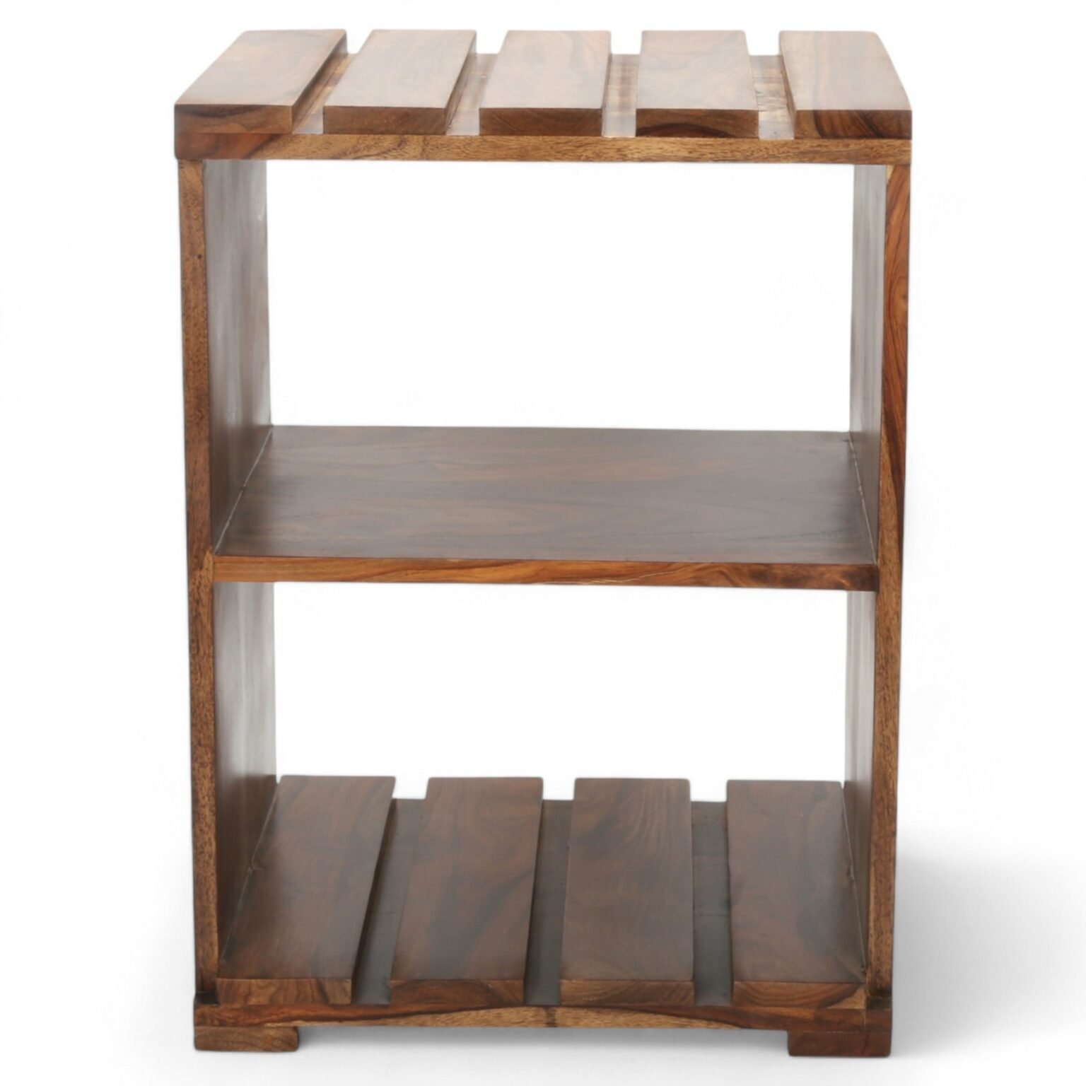 Ikiriya Arista Sheesham Wood Contemporary Bedside Table/ End Table in ...