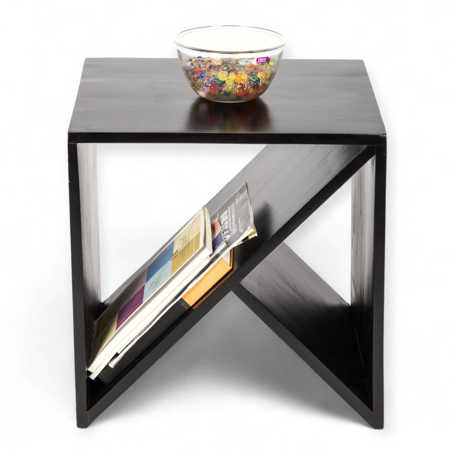 Ikiriya Noah Sheesham Wood Contemporary Tea Table/ End Table in Extra ...