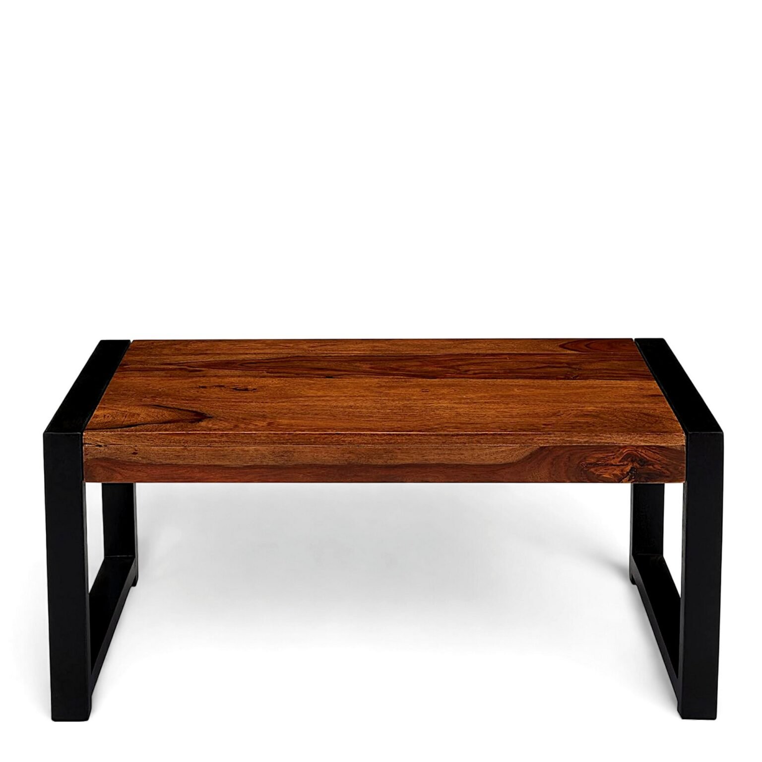 Ikiriya Hamstreet Sheesham Wood Contemporary Rectangle Coffee Table in ...