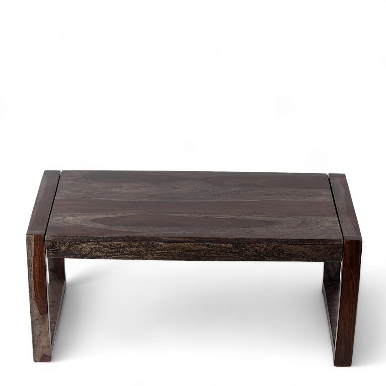 Ikiriya Hamstreet Sheesham Wood Contemporary Rectangle Coffee Table in ...