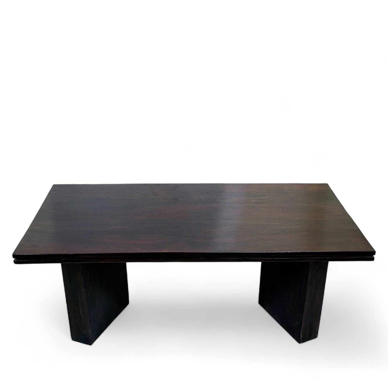 Ikiriya Kassel Sheesham Wood Contemporary Rectangle Coffee Table in ...