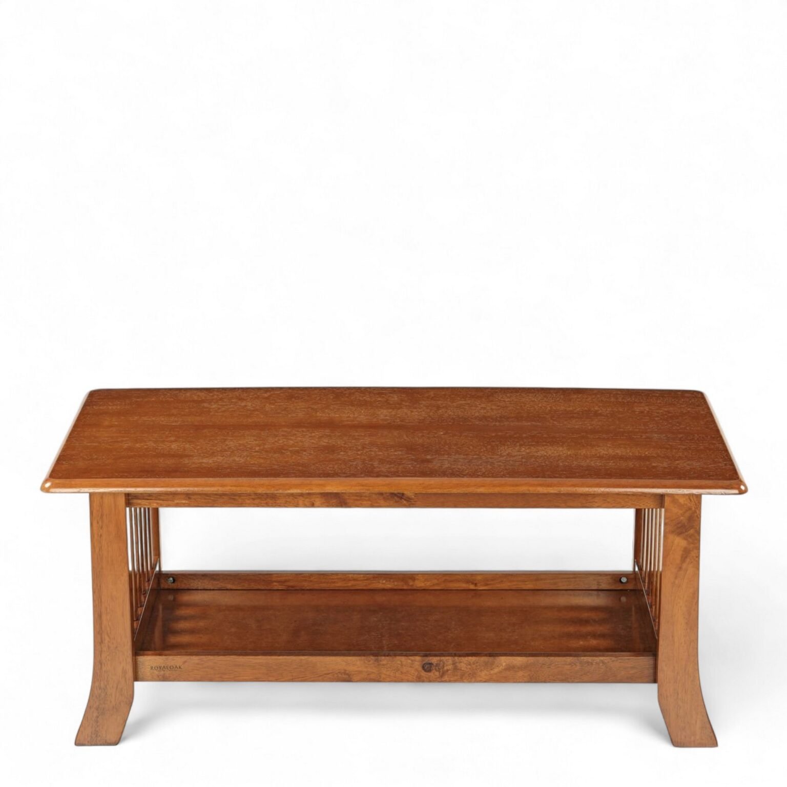 Ikiriya Blairs Sheesham Wood Accent Rectangle Coffee Table in Pine ...